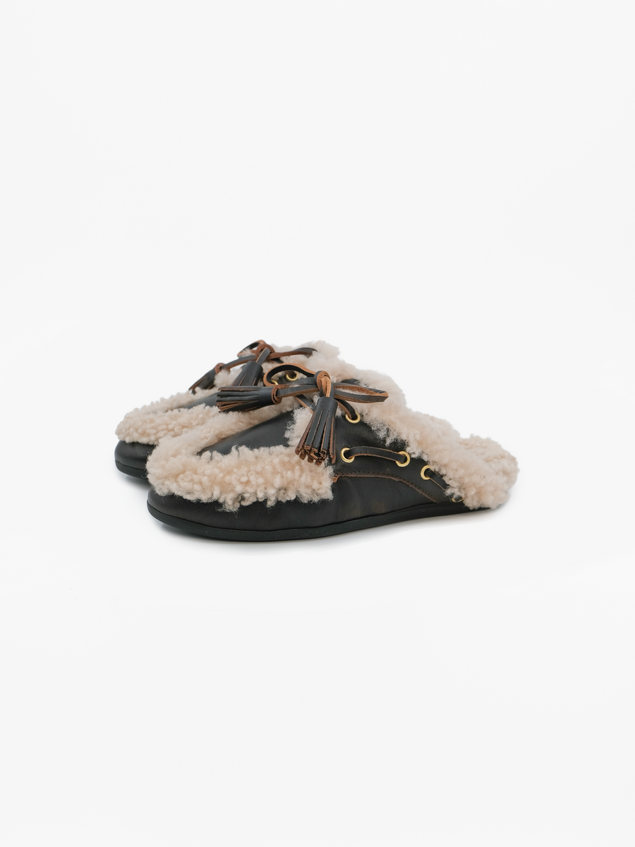 KILLIAN WINTER SHEARLING MULE – Toral